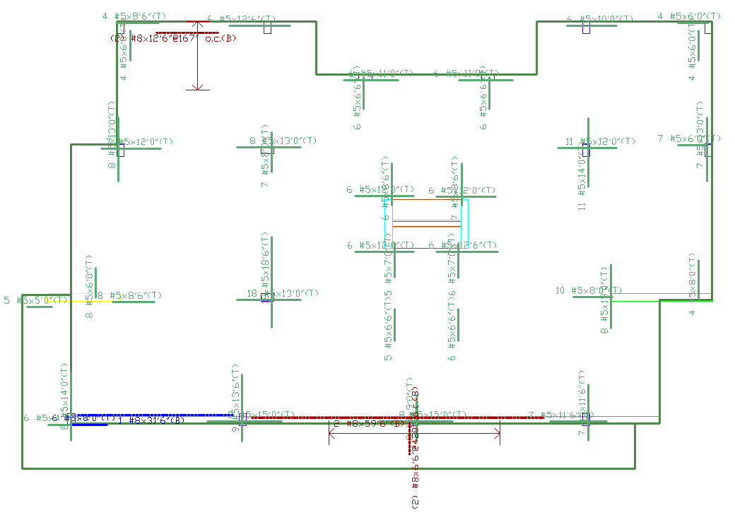 Calculated Reinforcement