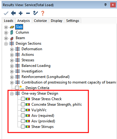 Calculated Reinforcement