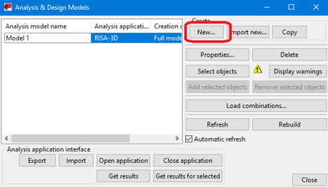 RISA-3D/Tekla Link Integration Procedure