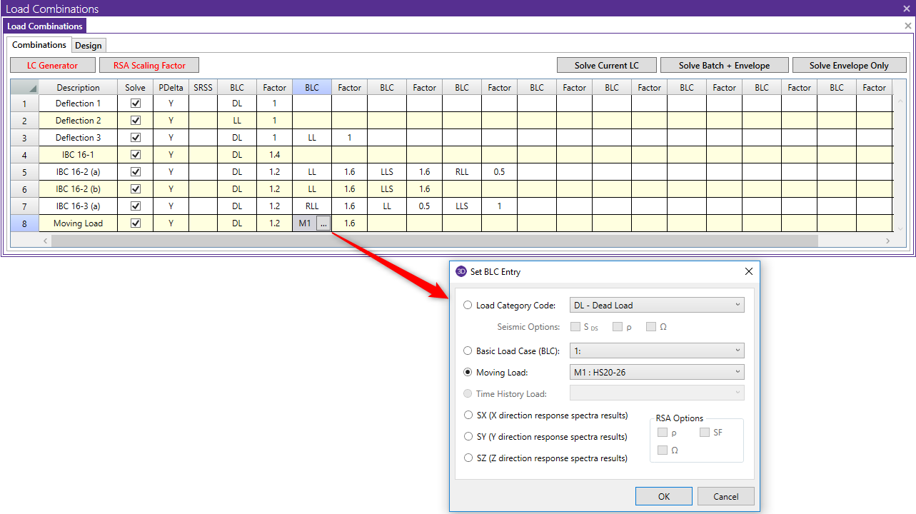 Loads - Moving Loads