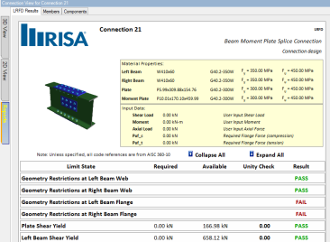 RISAFloor and RISA-3D Integration