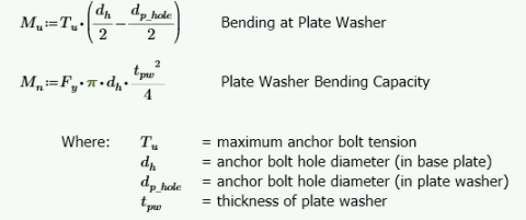 Base Plate Connections