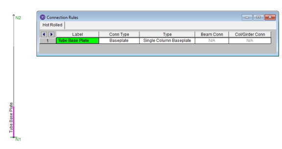 Base Plate Connections