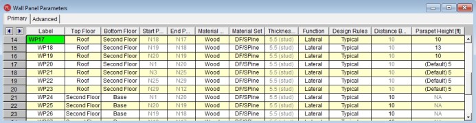 Load Generation - Wind Loads