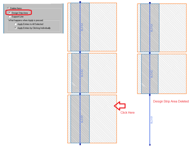 Elevated Slabs - Design Strip Modeling