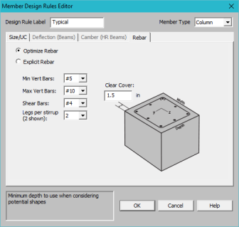Member Design Optimization