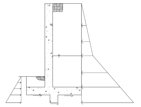 Retaining Wall Shear Key Design