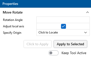 Move / Rotate Model Elements